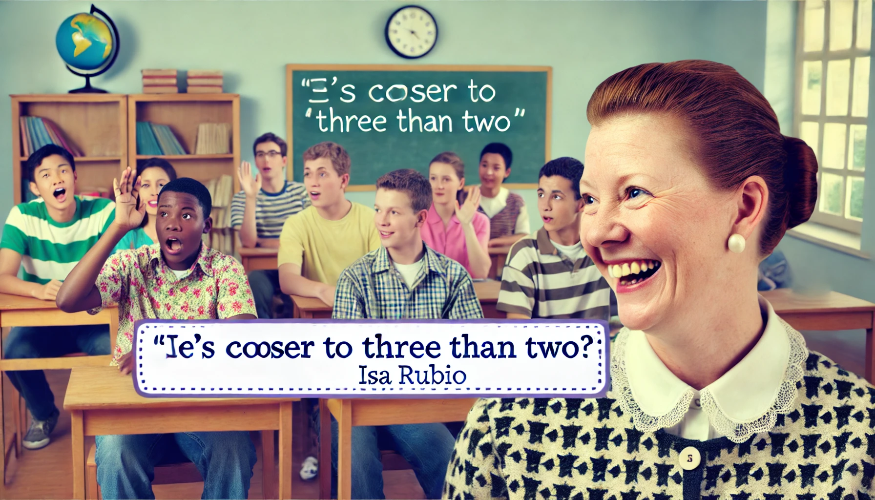 Profesora o Estudiante: La Confusión Viral en las Aulas - Por mis cojones